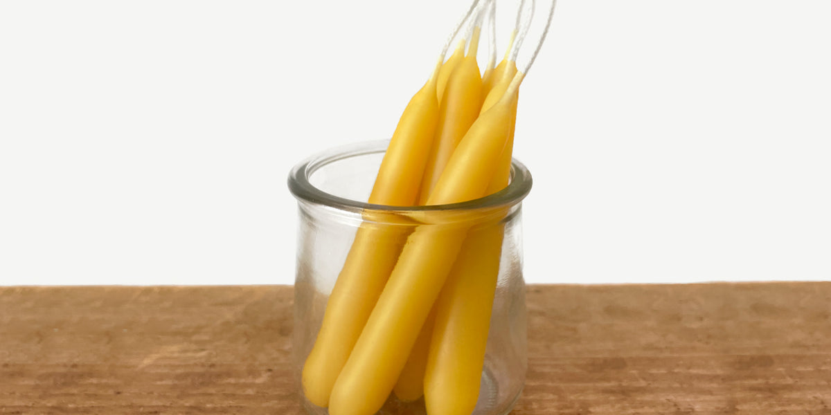 DIY Hand-Dipped Beeswax Candle Making Kit - Woodlark Shop